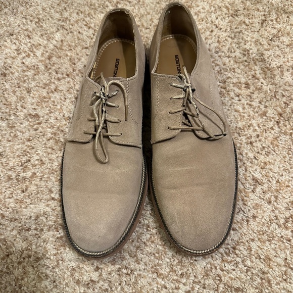Bostonian | Shoes | Bostonian Mens Tan Suede Shoes Size 5 | Poshmark